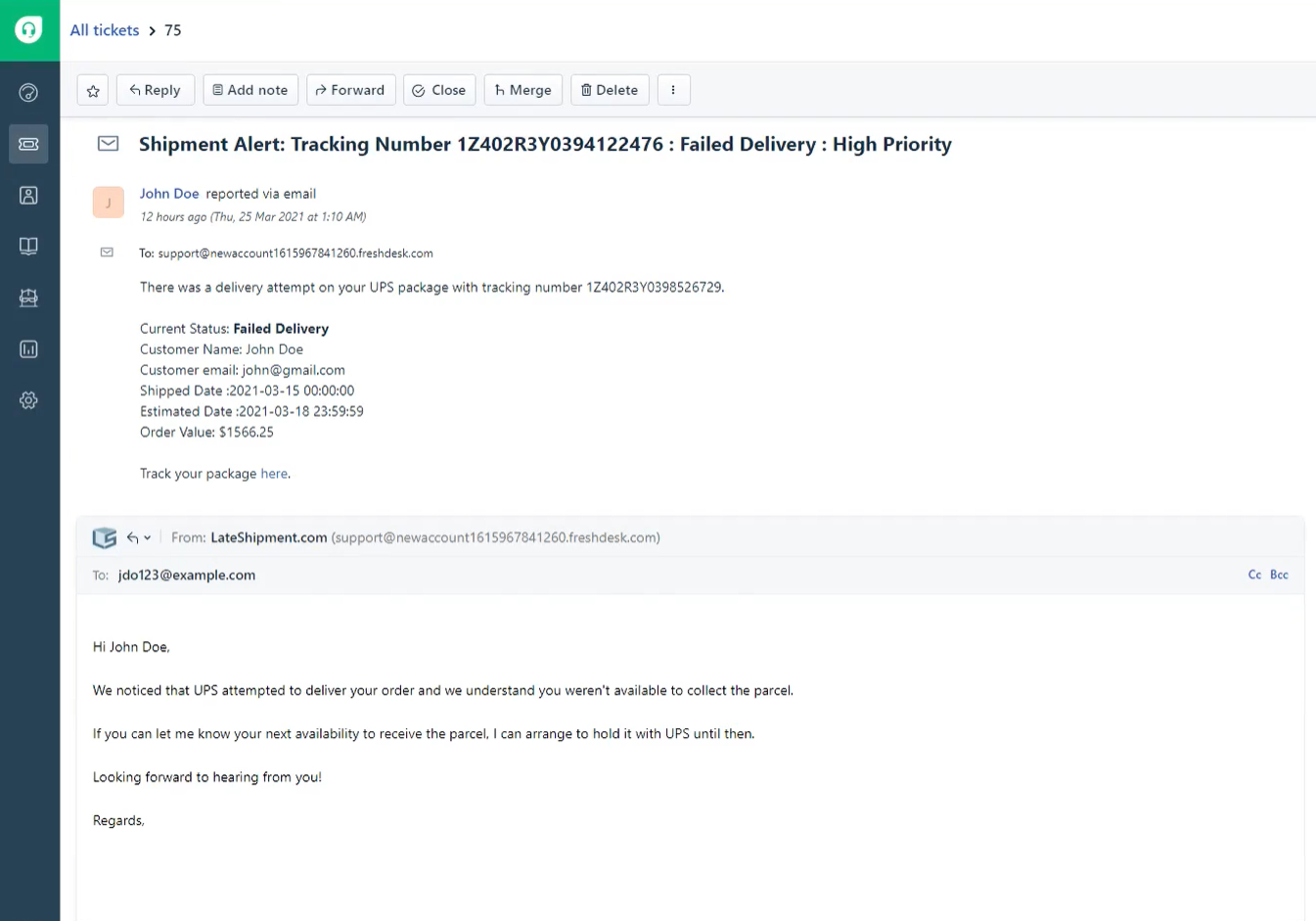 How Support Reps Can Handle Failed Deliveries | Lateshipment.com